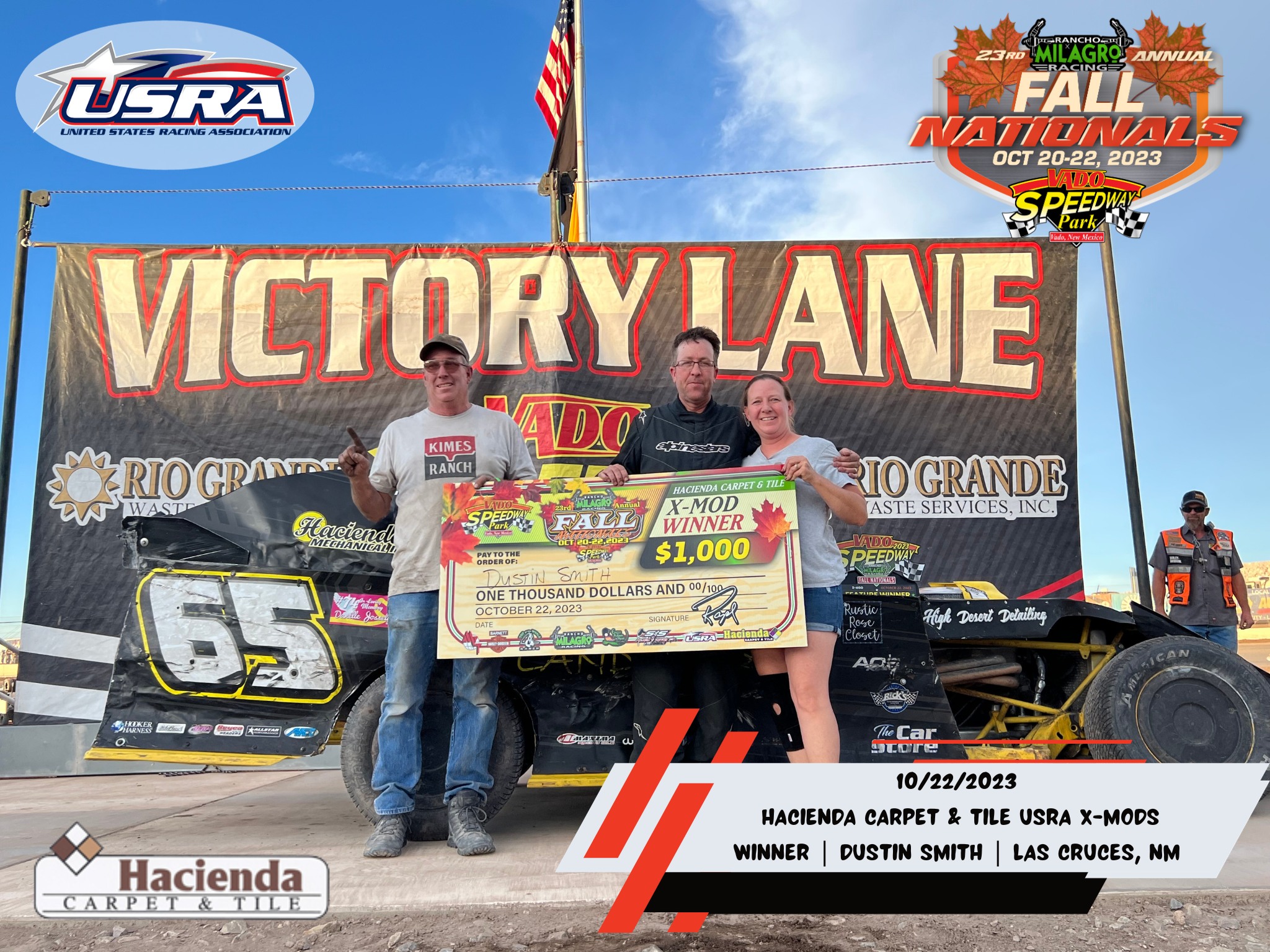 USRA B-Mods Sponsored by Hacienda Carpet & Tile - Vado Speedway Park