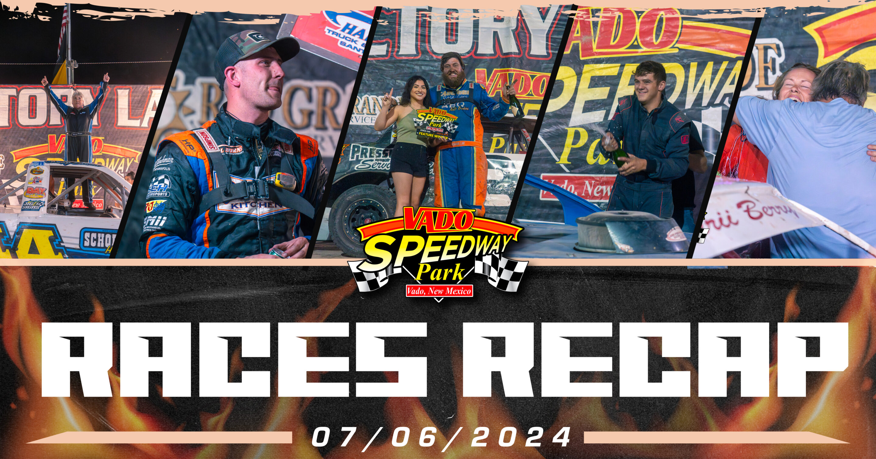 Vado Speedway Park Race Recap- July 6th, 2024 - Vado Speedway Park