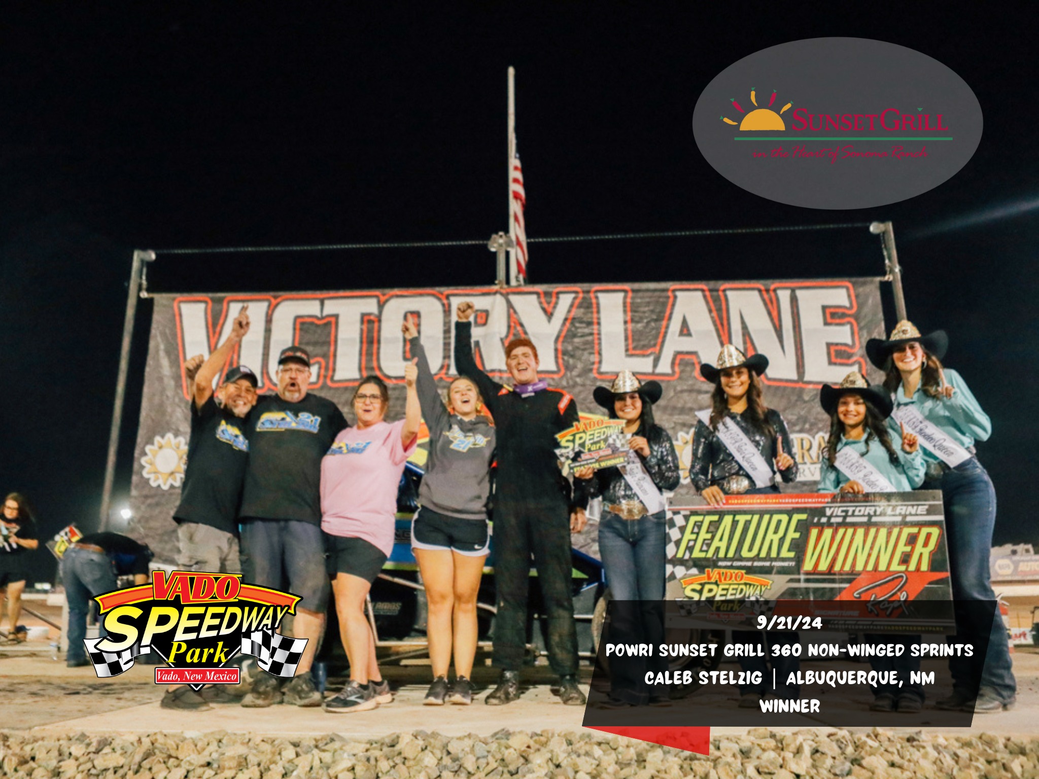 Winners For September 21st, 2024 - Vado Speedway Park