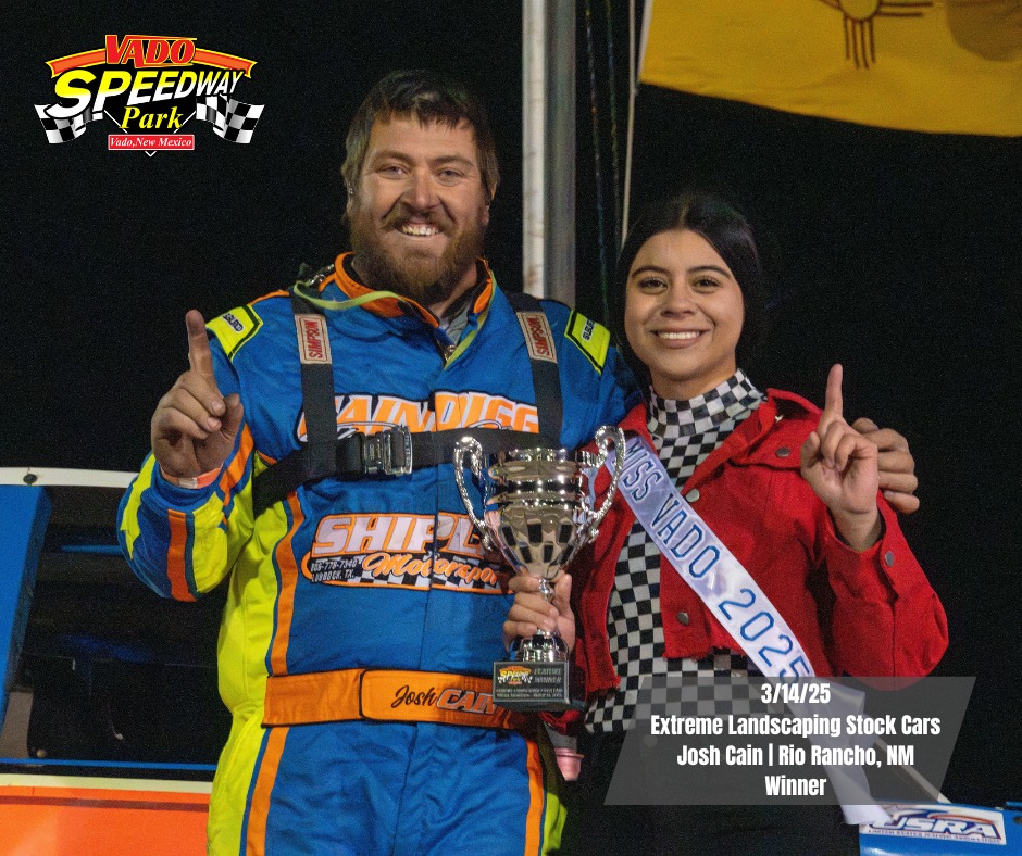 Winners For March 14th, 2025 - Vado Speedway Park